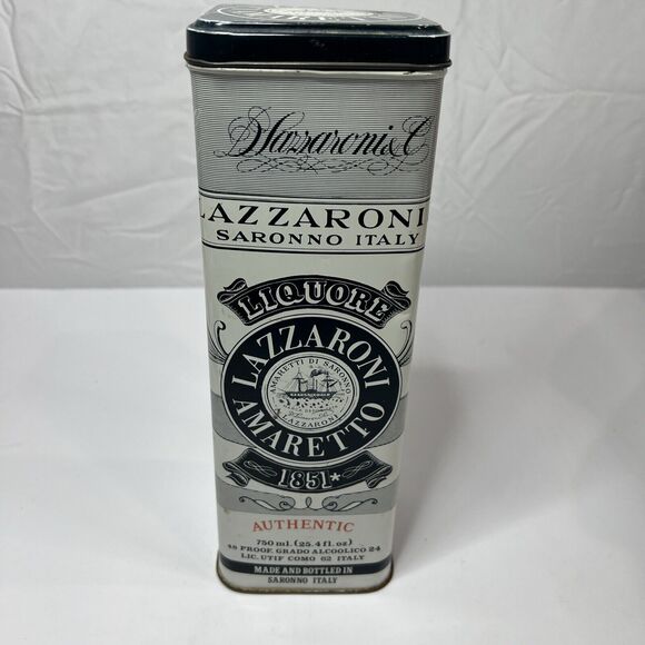 Lazzaroni | Accents | Rare Larzzaroni Co Sarrona Italy Amaretto Liquore ...